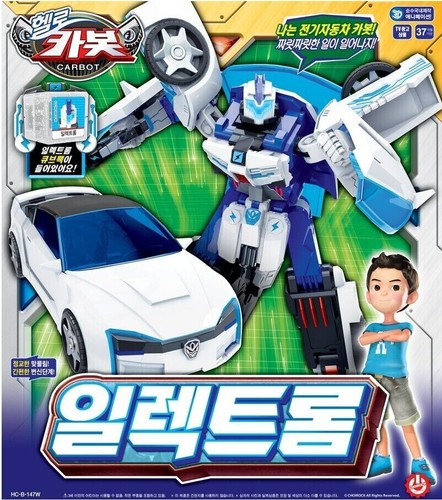 Hello Carbot ELECTROM Transformer Robot Electric Car Action Figure Toy ...