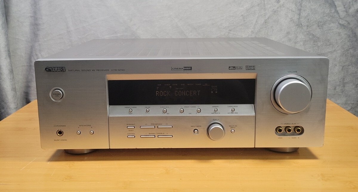 Yamaha HTR 5740 6.1 Channel 100 Watt Receiver for sale online | eBay