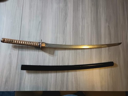 HANDMADE JAPANESE SAMURAI KATANA SWORD STEEL SHARP FULL TANG | eBay