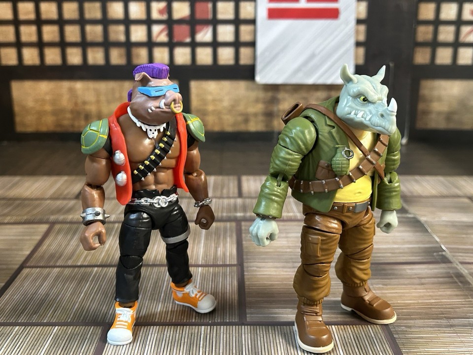 Best AXN The Loyal Subjects TMNT Rocksteady & Bebop!! | eBay