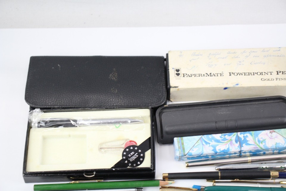 Writing Instruments Assorted Inc Fountain Pens Ballpoint Biro ...