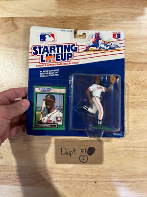 1989 ALBERT HALL STARTING LINEUP ATLANTA BRAVES ROOKIE RARE REGIONAL ...
