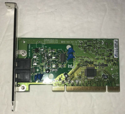 Dell 56k PCI Fax Modem Card D-11561#/I1A Intel 537EPG CN-0X2749 Works ...
