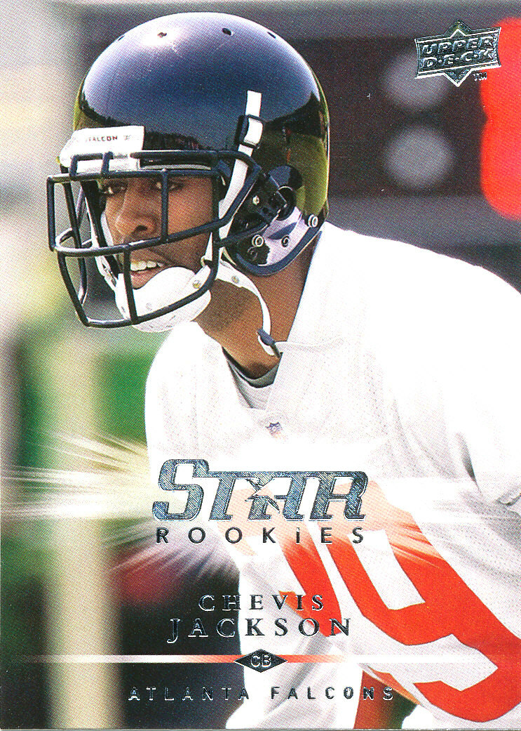 UPPER-DECK Chevis Jackson RC PATRIOTS BRONCOS JAGUARS FALCONS LSU | eBay