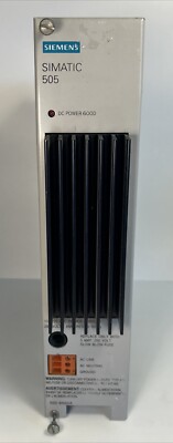 Siemens 505–6600-A Simatic 505 | eBay
