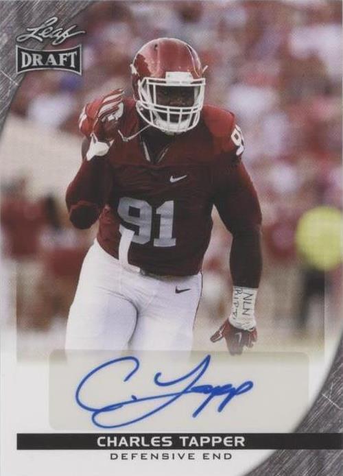 2016 Leaf Draft - Retail Autographs Charles Tapper #A-CT1 (AU, RC) for ...