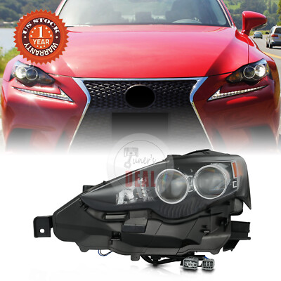 LED For 2014-2016 Lexus IS250 IS200T IS300 IS350 Headlight Left Driver ...