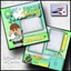 POTTY TRAINING BOY ~ 2 premade scrapbook pages paper toilet PRINTED ...