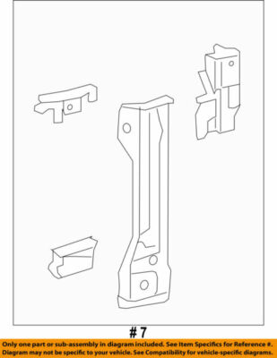 53202-47901 Toyota Support sub-assy, radiator, rh 5320247901, New ...