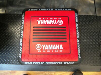 NOS YAMAHA GYT-0SS56-32-29 GYTR STAND MAT RED BLACK | eBay
