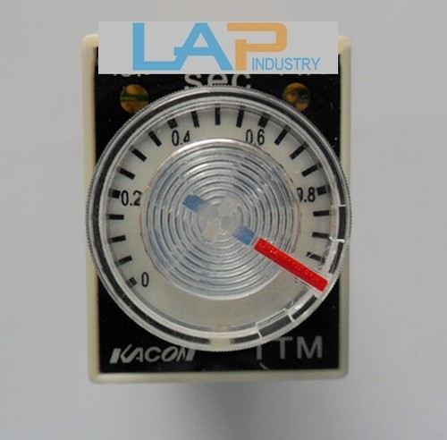 1PCS NEW FOR KACON time relay TTM-4001S TTM-4005S 24VDC 1S 5S | eBay