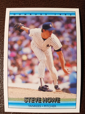 STEVE HOWE NEW YORK YANKEES 1992 DONRUSS BASEBALL CARD #106 | eBay
