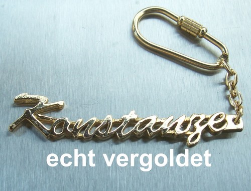 Classy Key Ring Konstanze Real Keychain Keyring | eBay