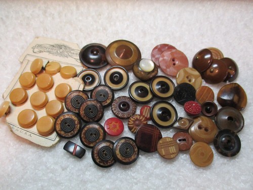 NICE LOT OF ANTIQUE VEGETABLE IVORY BUTTONS / SETS + | eBay
