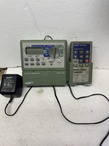 Orbit 57096 Super-6 Station Water Sprinkler Time Controller with Remote ...