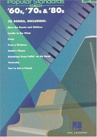 POPULAR STANDARDS 60S 70S 80S: EASY PIANO By Hal Leonard Corp. *Mint ...