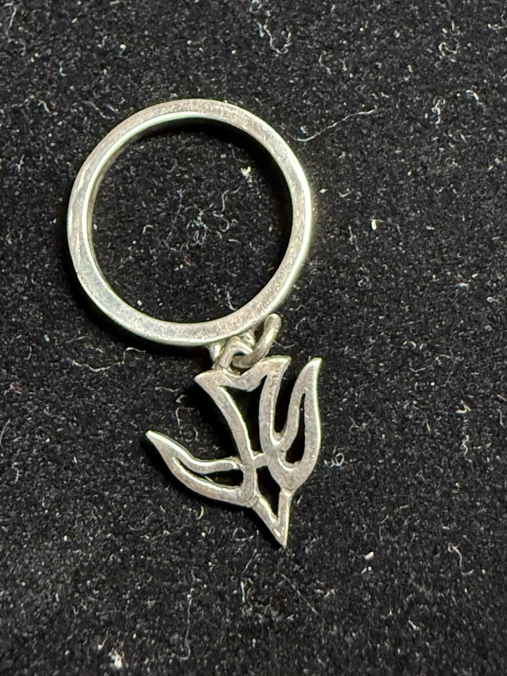 James Avery Sterling Silver Descending Dove Bird Charm Dangle Ring Size ...
