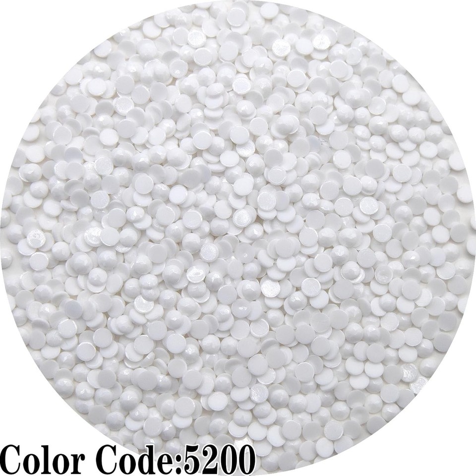 5000 Pieces Single Color Diamond Art Painting Beads,Color Code Small ...