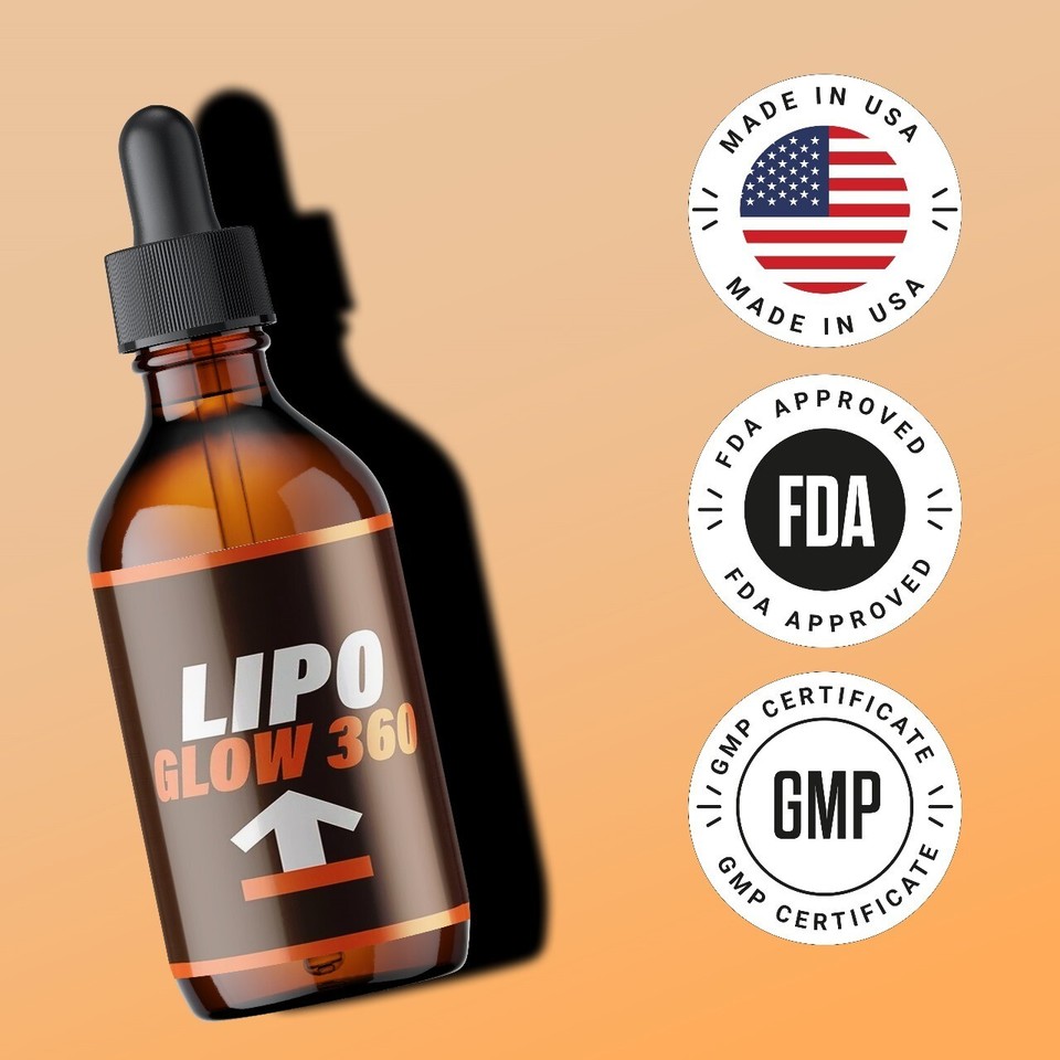 Lipo Glow 360 Drops Max Strength Formula, Weight Management Supplement ...