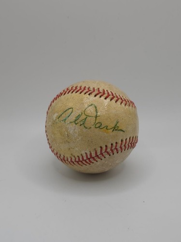 Autographed Baseball by Al Dark NICE! | eBay