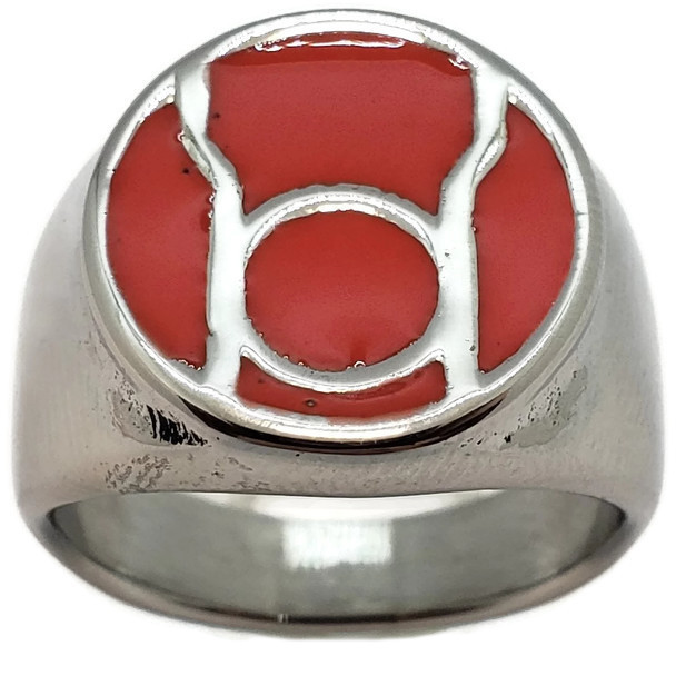 Red Lantern Ring Tattoo