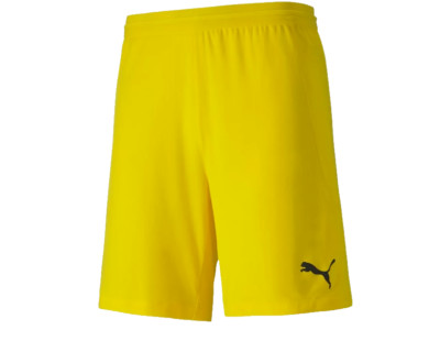 Puma Team FINAL 21 Mens Cyber Yellow Knit Shorts (choose size) New | eBay