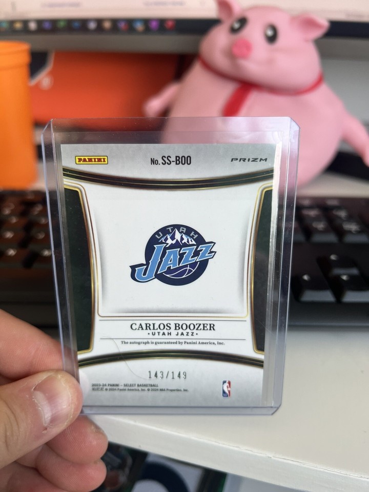 2023-24 Panini Select Signatures Carlos Boozer #SS-BOO /149 | eBay