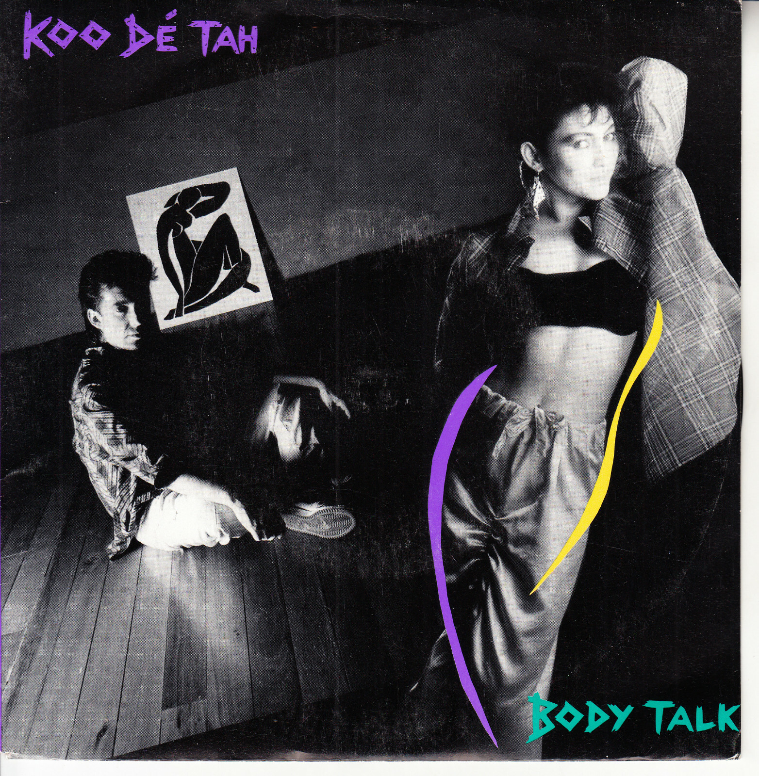 KOO DE TAH Body Talk PICTURE SLEEVE 7" 45 rpm record NEW + juke box ...
