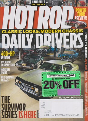 Hot Rod August 2019 Daily Drivers Classic Looks, Modern Chassis ...