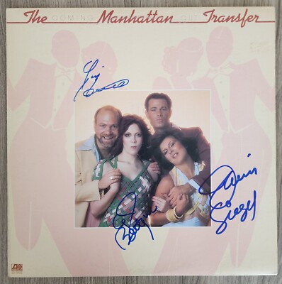 The Manhattan Transfer Band Signed Coming Out Vinyl Record Jazz RAD | eBay