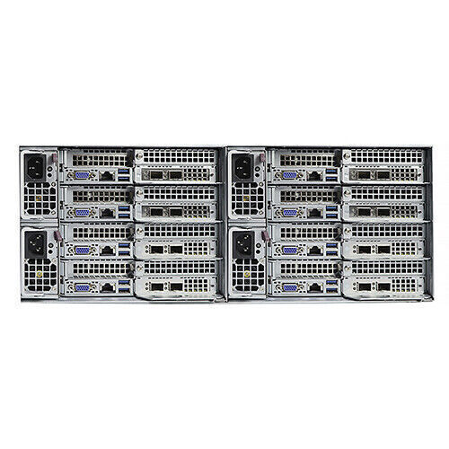 3pcs Supermicro F619P2-RTN 8-node 6X2.5" 2XNVME 4X 2000W LGA-3647 ...