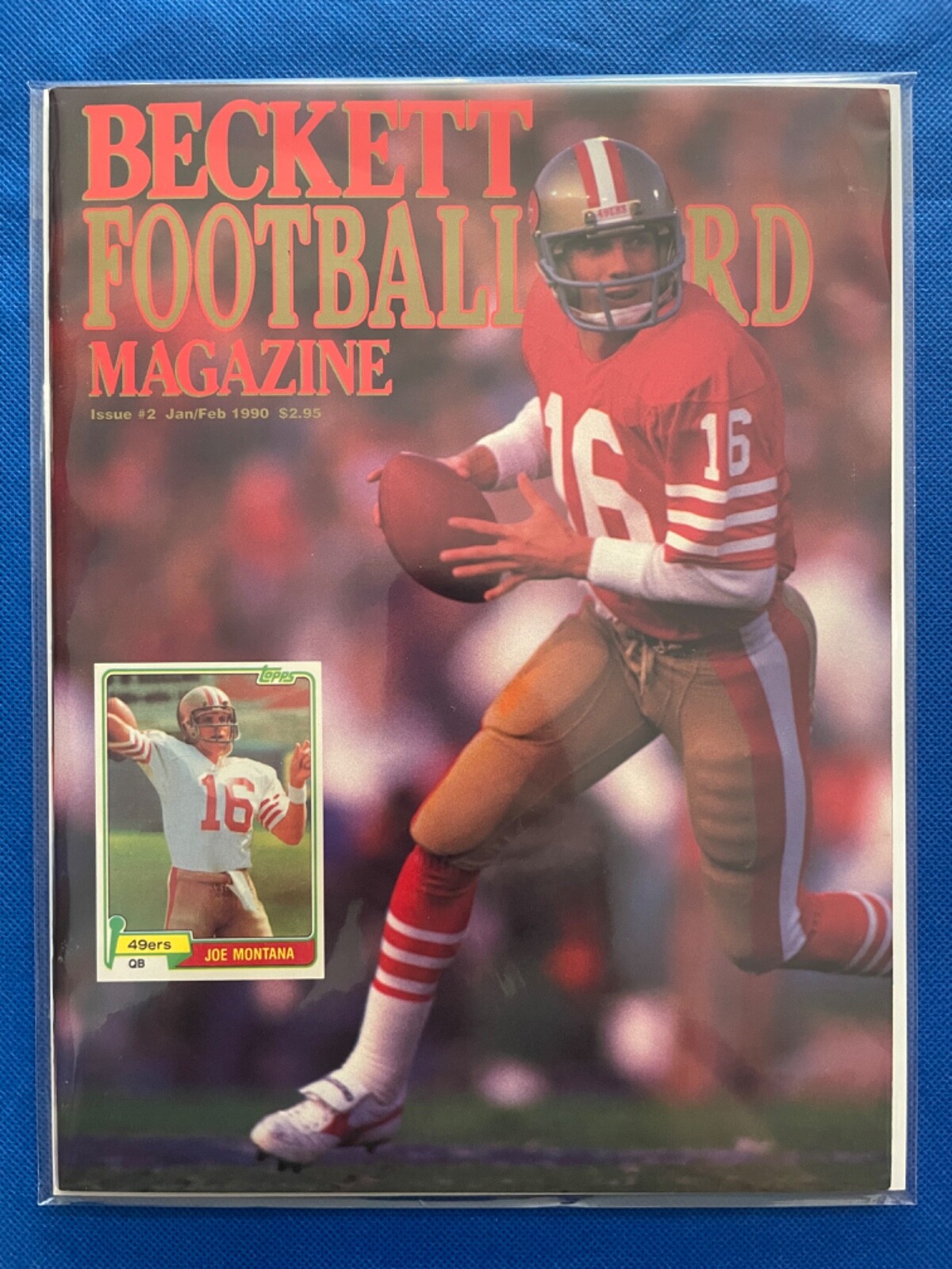 Beckett Football Magazine Joe Montana/Eric Dickerson HOF NFL 2/1990 ...