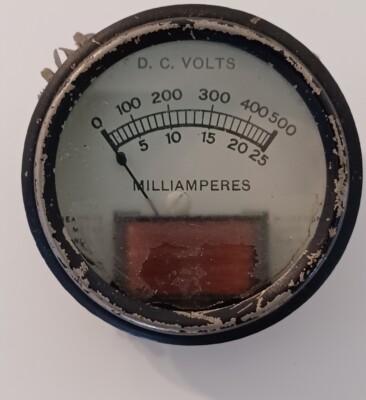 Panel Meters - 500 Volt Meter