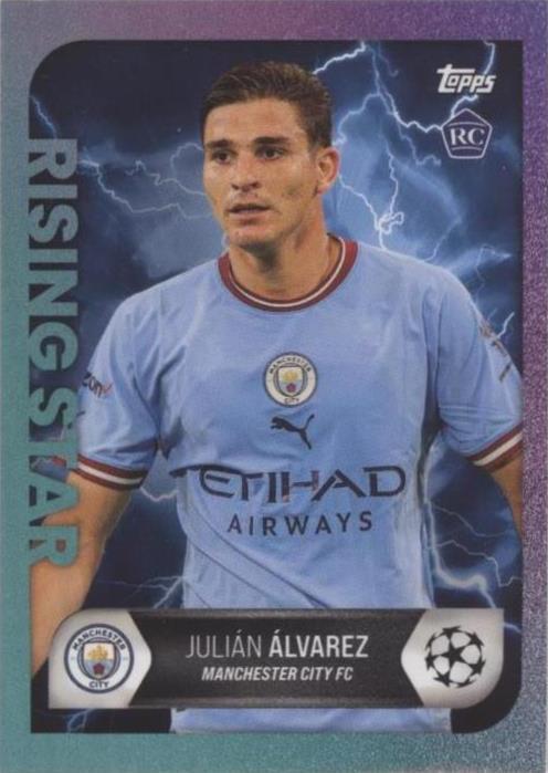 2022-23 Topps UCL Summer Signings - Julian Alvarez (RC) for sale online ...