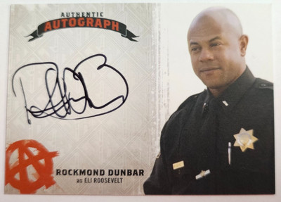 Rockmond Dunbar as Eli 2014 Sons of Anarchy Cryptozoic Autograph Card ...