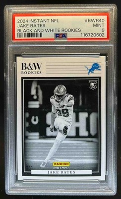 2024 Panini Instant Black & White Rookies Jake Bates RC Rookie #/680 ...