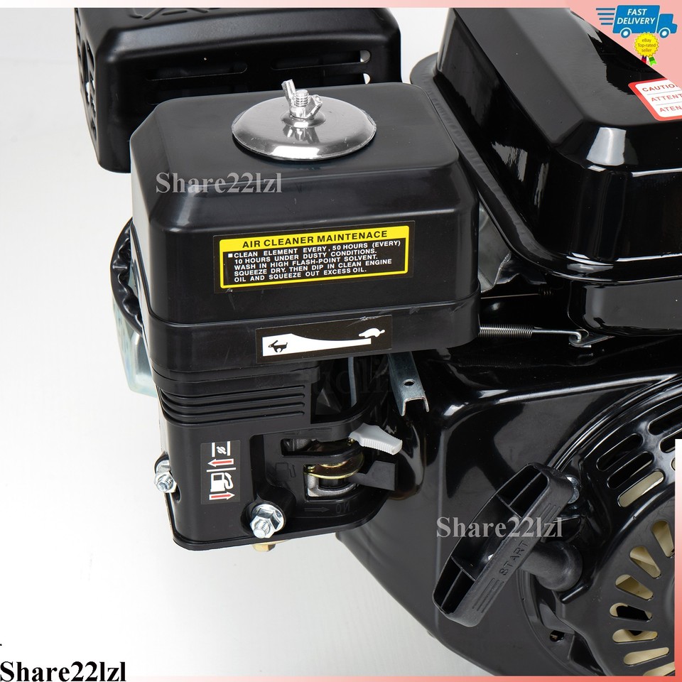 7.5HP Electric Start Horizontal Engine 4-Stroke Go Kart Gas Engine ...