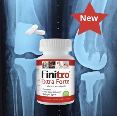 Finitro Extra Forte, Treat Arthritis, Osteoarthritis, Joint Pains. 2 x ...