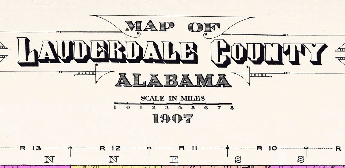 Lauderdale County Alabama Historic Markers Of Lauderdale County