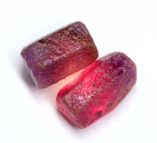 21.15 Ct Rare Natural Burma Reddish Pink Ruby Untreated Certified ...