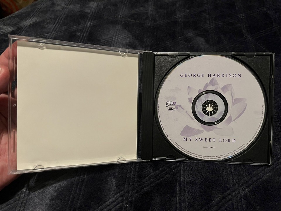 My Sweet Lord by George Harrison (CD Single, gno / Capitol 2002) VG CD ...