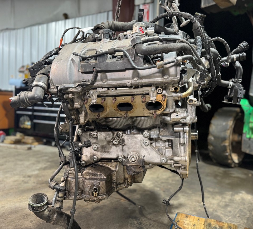 15-18 PORSCHE MACAN S 3.0L TWIN TURBO CTMA ENGINE LONG BLOCK 89K MILES ...