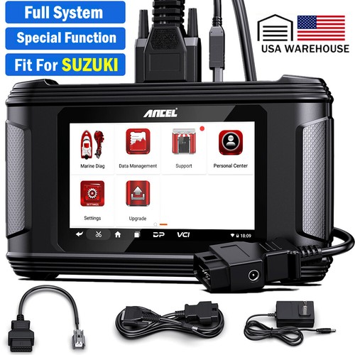 Marine Diagnostic Scanner OBD2 Fit for SUZUKI Boat Code Reader Full ...