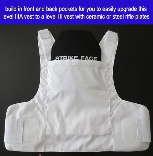 Skarr Armor Ultra Flexible NIJ LVL 3A Bulletproof Stabproof Vest Body ...