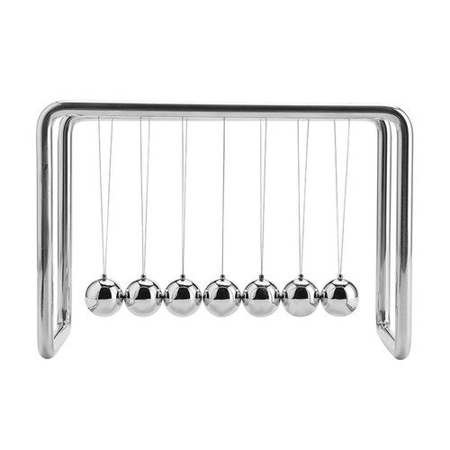 Newton's Cradle Steel Balance Pendulum Balls Physics Science Desk Toy ...