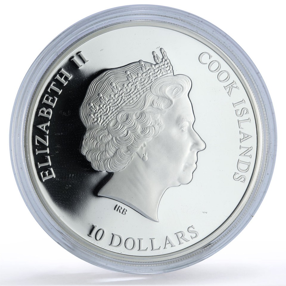 Cook Islands 10 dollars Mankind Milestones Egyptian Labyrinth silver ...