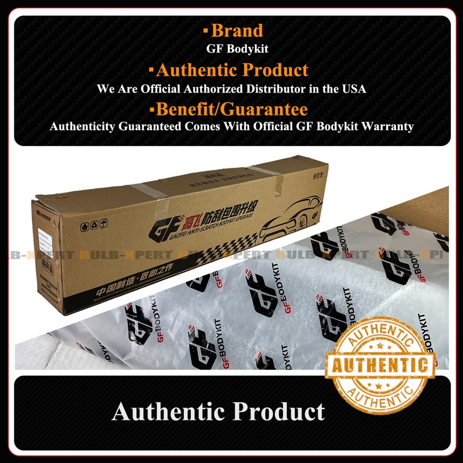 For 23-25 Acura Integra GF Bodykit V2 Gloss Black LED Rear Diffuser W ...