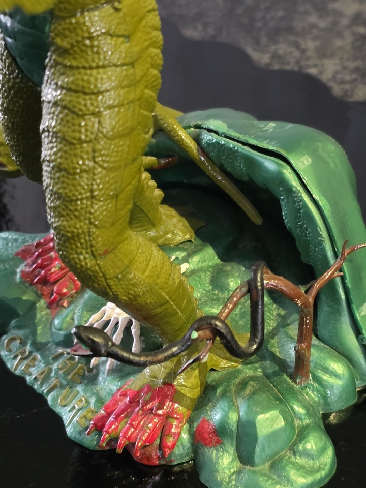 Vintage Monogram Aurora Creature From The Black Lagoon Model, W/Snake ...