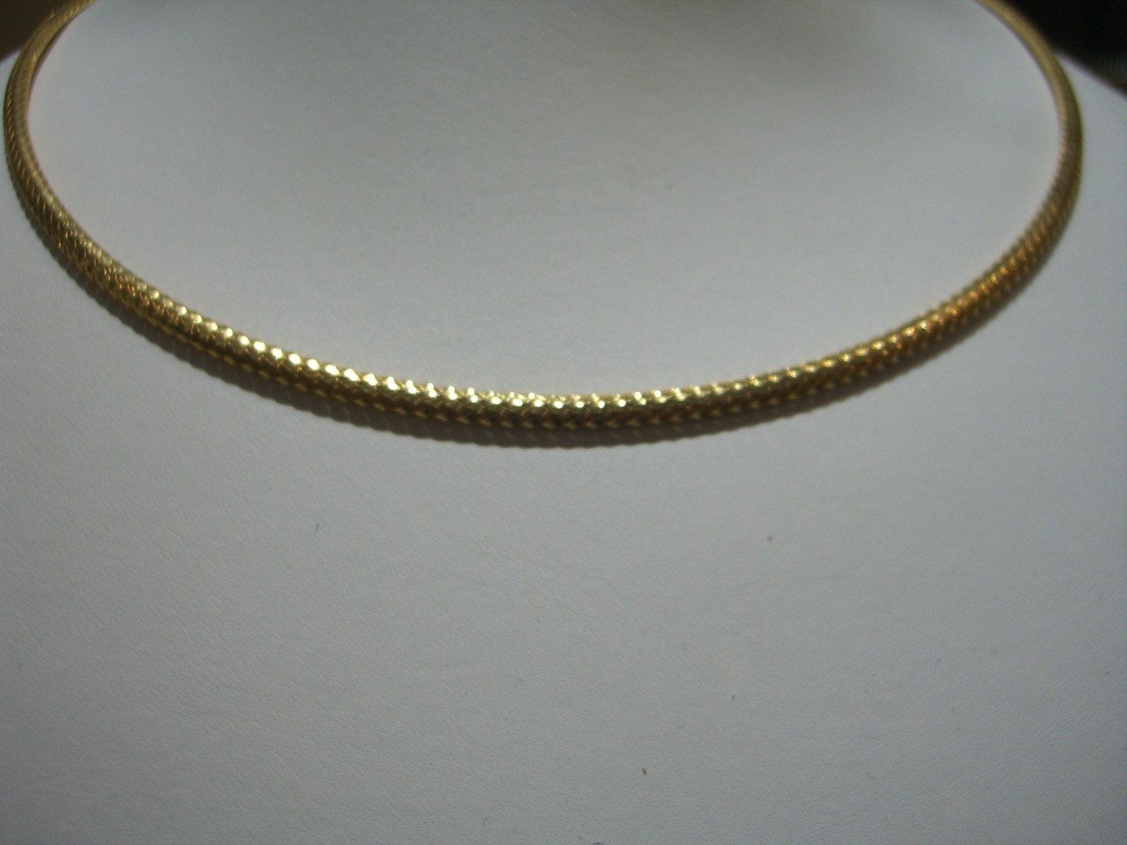 DESIGNER MILOR ITALIAN SNAKE CHAIN 3MM OMEGA CHAIN 16" NEW 14 KARAT ...