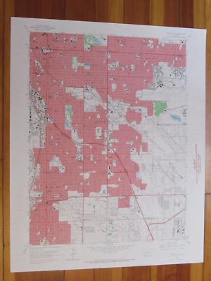 Englewood Colorado 1967 Original Vintage USGS Topo Map | eBay